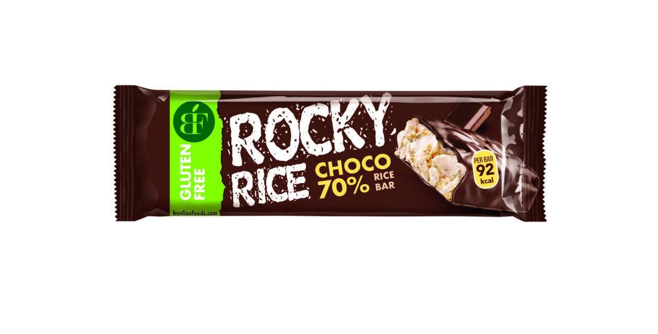 ROCKY RICE CHOCO ÉTCSOKOLÁDÉS 70% 18GR - Foodnet Zrt.