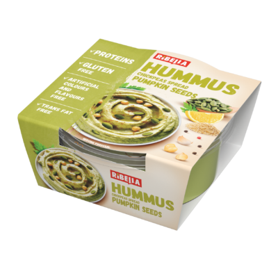 RIBELLA Hummus 200g natúr - Foodnet Zrt.